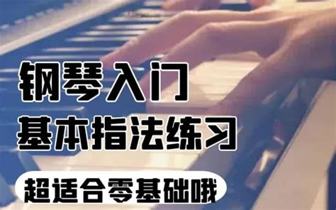 零基础入门最全的指法练习，掌握要领打好基本功，钢琴真的很简单 猫巷少女寒天 猫巷少女寒天 哔哩哔哩视频