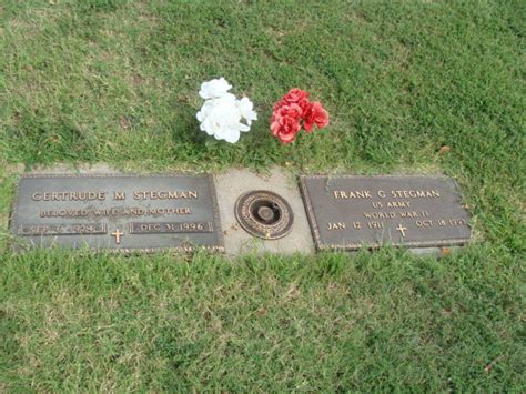 Frank George Stegman 1911 1993 Find A Grave Memorial