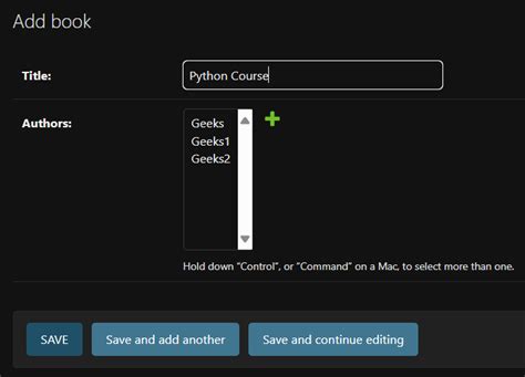 how to show a many to many field with list display in django admin geeksforgeeks