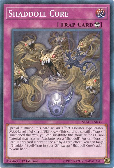 Shaddoll Core Structure Deck Shaddoll Showdown Yugioh