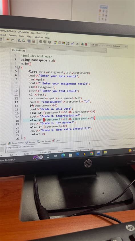 Nik Hamdi On Linkedin Programming C Multimediadiploma Learningjourney