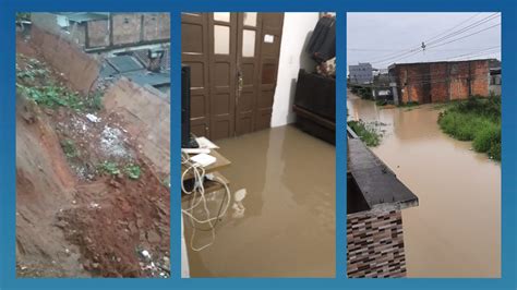 Chuva Derruba Muro E Barreiras E Causa Alagamentos No Sul Do ES A Gazeta