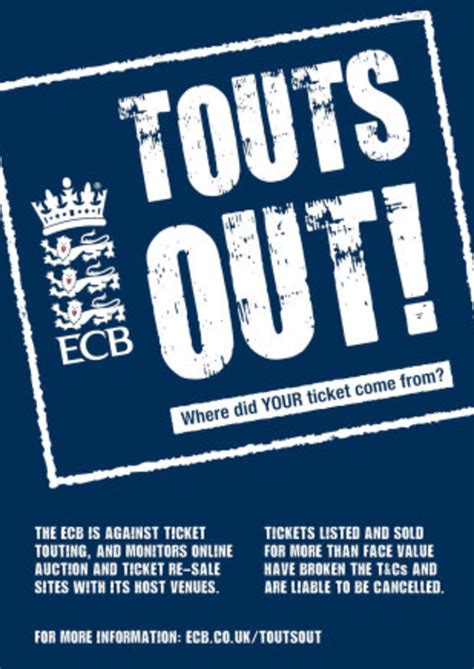 Viagogo Ticket Resale Site Questions Ecb Touts Campaign Espncricinfo