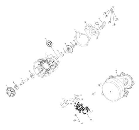Water Pump Oil Pump For 2001 Polaris 800 Xc Sp General Sales Region 1511651 150375