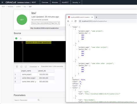 Does Ords Support Querycollection And Attribute Arrays