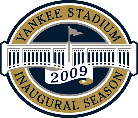 Yankee Stadium Inaugural Season 2009 Logo In Png Svg Vector Format