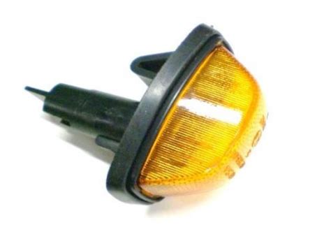 Indicator Lamp Fender Orange Fiat Van Der Laan