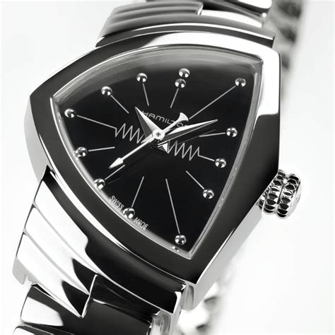 Hamilton Ventura Womens 24mm Quartz Watch H24211130 Wallace Bishop