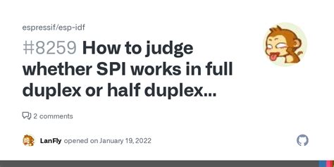 How To Judge Whether Spi Works In Full Duplex Or Half Duplex Mode
