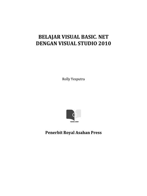 Pemrograman Visual Pdf