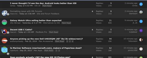 New Media Macrumors Forums
