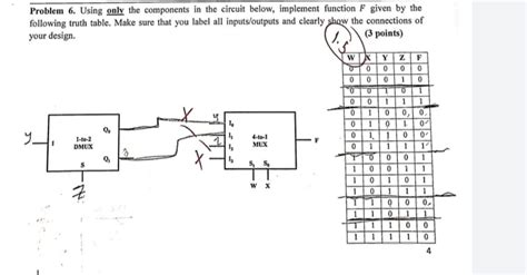 Solved Problem Using Only The Components In The Circuit Chegg