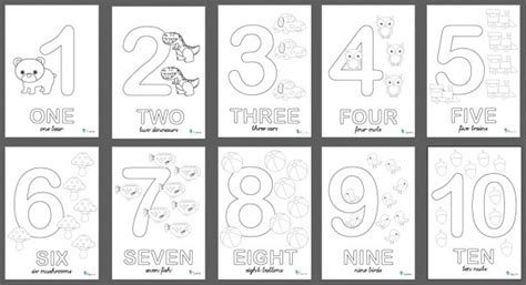 31 Imprimir Dibujos Para Colorear Con Numeros Para Ninos