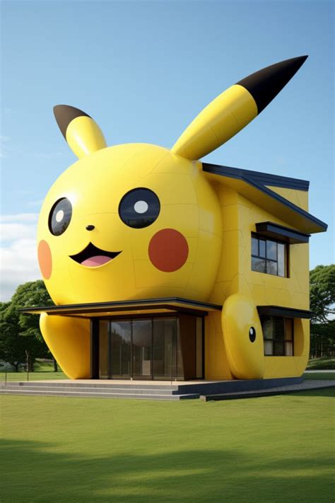 Pikachu Inspired Home Inspired Homes Design Inspiration House Design