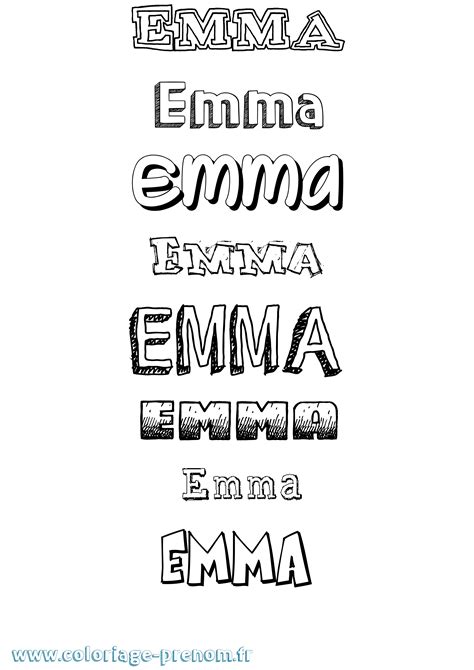 Coloriage Du Prénom Emma à Imprimer Ou Télécharger Facilement