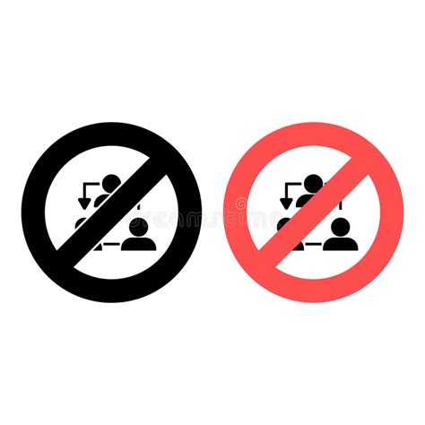 无流层次结构图标 简单的字形商业禁令的扁平矢量禁止禁运阻止禁止UI和 库存例证 插画 包括有 网络 组织 164393827
