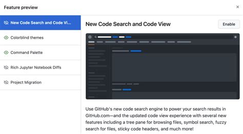 Navigating Files With The New Code View Beta Github