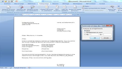 Créer une base de données Excel pour faire un publipostage avec Word