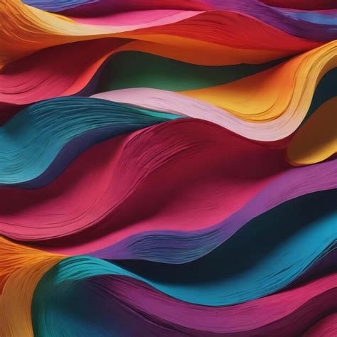 Premium Photo Abstract Overlap Layers Of Multiple Color Og Paper