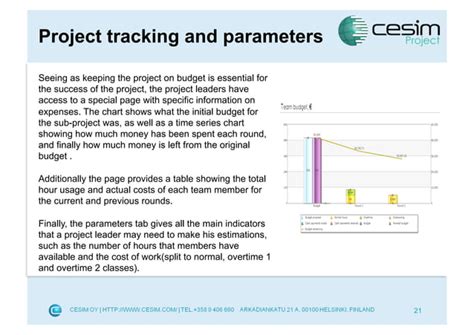 Cesim Project Project Management Simulation Game Guide Book Ppt