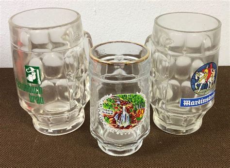 76 Vintage Glass Beer Mugs 3