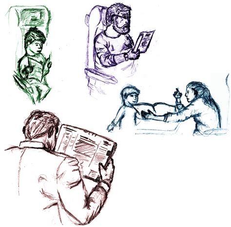 Daily39 Reading People 1 By Retsamys On Deviantart