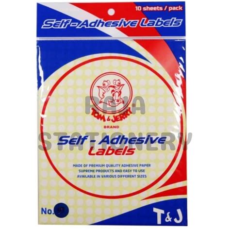 Jual Tom And Jerry Sticker Label Kertas Label Sticker Tom And Jerry 98 99