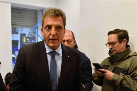 Massa Reveló Que Evalúa Tres Ofertas Para Trabajar En El Exterior El