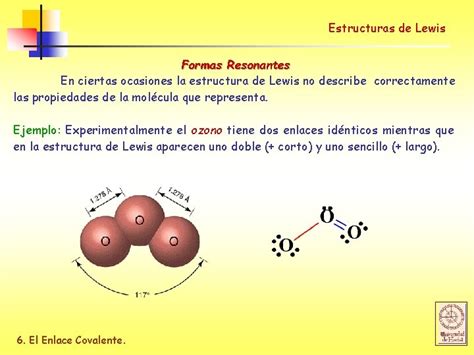 Leccin 6 El Enlace Covalente Estructuras De Lewis