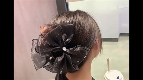 평범한 데일리룩도 스페셜하게~핸드메이드 왕리본 집게핀 Youtube