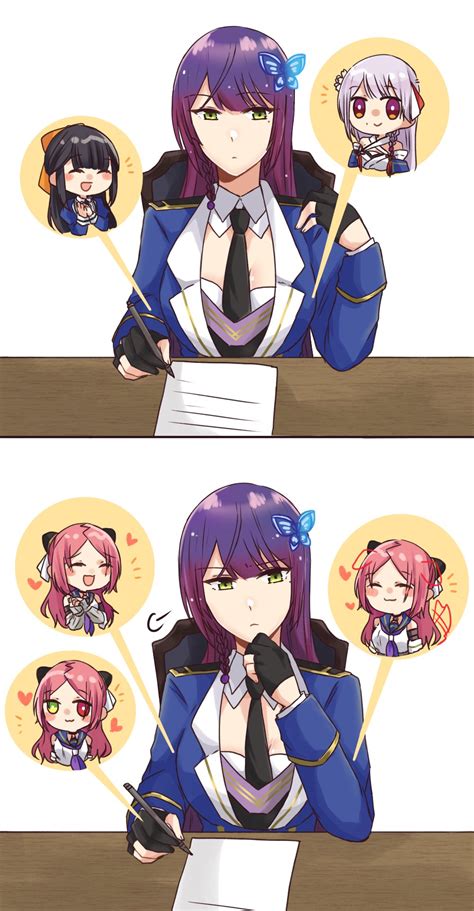 Funada Kiito Shiba Tomoshibi Funada Ui And Tsukioka Momiji Assault
