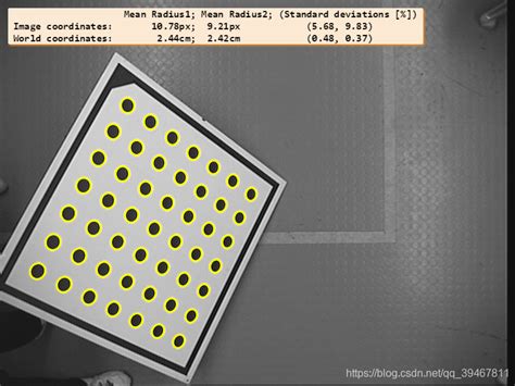 基于halcon的标定板mark点测量（接上两篇） Halcon Mark点 Csdn博客
