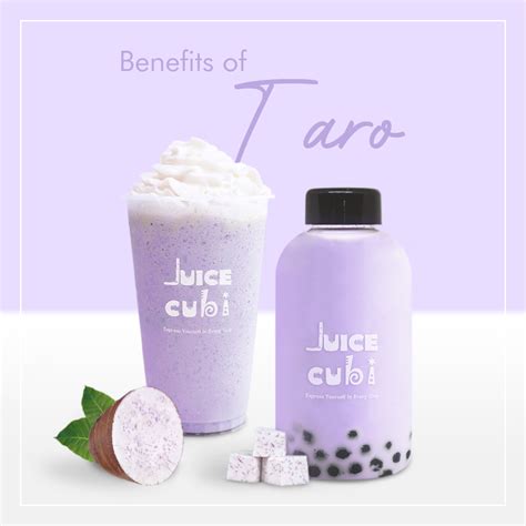 Did You Know That Taro Is More Juice Cubi Ue Recto