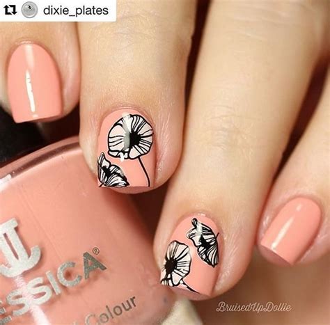 Kwiatowy Manicure Wzorki Viva Pl
