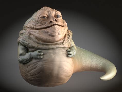Star Wars Jabba The Hutt 3d Model 199 3ds C4d Fbx Lwo Max Obj