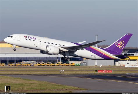 Hs Tqe Thai Airways Boeing 787 8 Dreamliner Photo By Thomas Desmet
