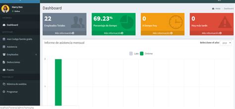 Sistema De Control De Asistencia De Personal En Php Y Mysql Y Nomina Sistemas En PHP MySQL