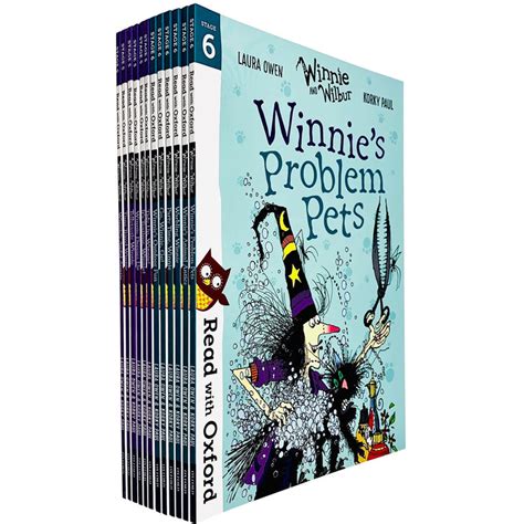 Read With Oxford Winnie And Wilbur 12 Books Collection Set Level Stag