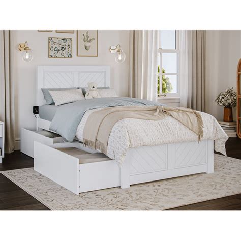 Red Barrel Studio® Jeinny Solid Wood Platform Bed With Matching