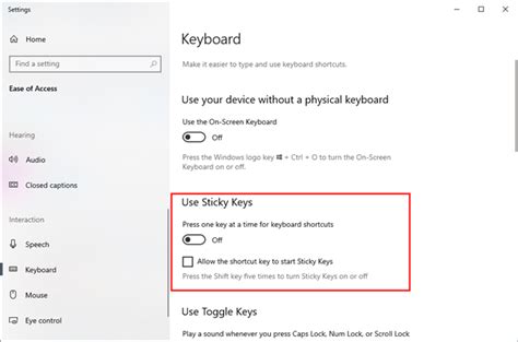 How To Turn Off Sticky Keys In Windows 10 Digital Citizen