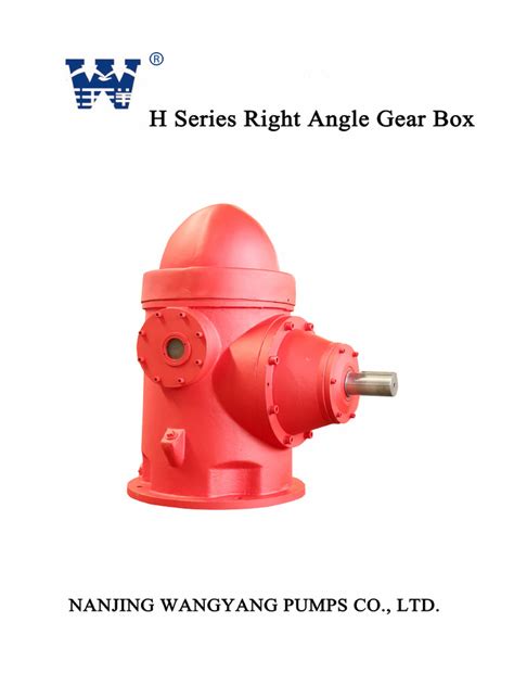 H Series Right Angle Gear Box Catalog 20230201 Pdf Pump Bearing