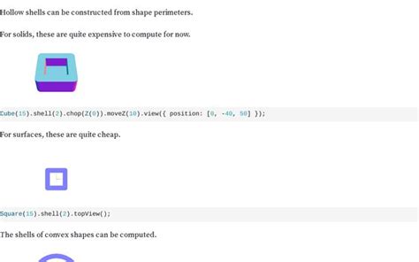 Jsxcad Shell Brian Spilsbury Observable