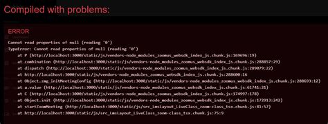Meeting Sdk Integration In React Web Zoom Developer Forum