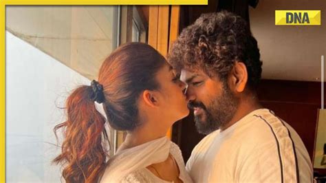 Nayanthara Shares Mushy Pictures Kissing Husband Vignesh Shivan On His Birthday ‘theres No One