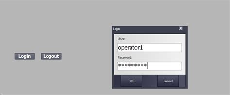 Wincc Runtime Login Dialog