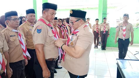 Pelantikan Dan Pengukuhan Pengurus Kwartir Ranting Gerakan Pramuka Masa