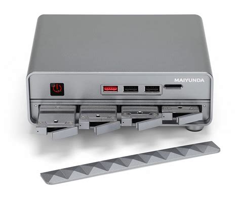 Maiyunda M1 Alder Lake N Mini Pc Comes With Four Quick Release M 2 Nvme Ssd Slots Four 2 5gbe