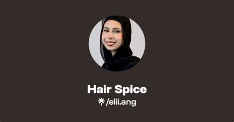 Hair Spice Instagram Tiktok Linktree
