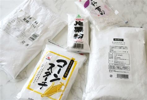 片栗粉とコーンスターチだけじゃない！お菓子作りに使うでんぷんの種類 Cotta Column