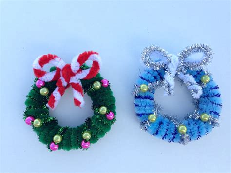 Easy Pipe Cleaner Christmas Crafts At Georgette Brown Blog